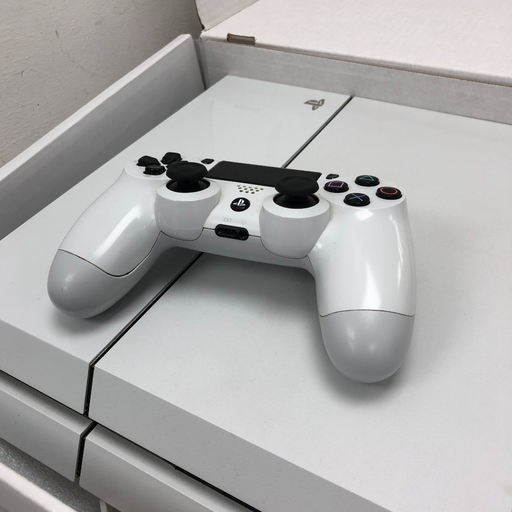 Pre-owned Sony PlayStation 4 Console - White 500GB - Own4Less